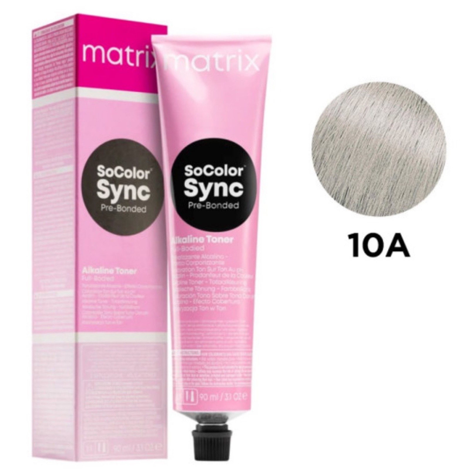 MATRIX Socolor Sync Pre-Bonded 10A Лужний тонер без аміаку, дуже-дуже ...