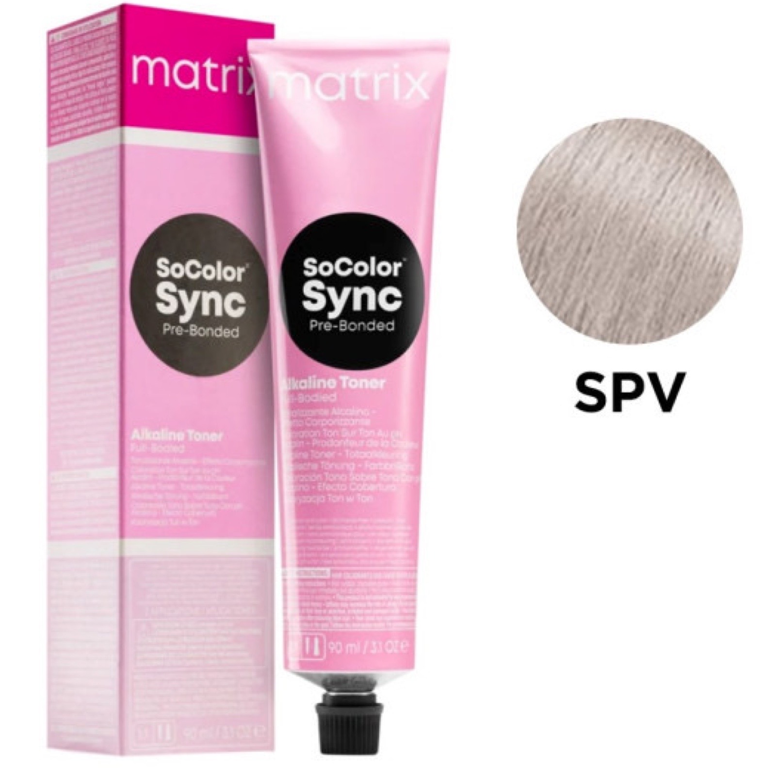 MATRIX Socolor Sync Pre-Bonded SPV Лужний тонер без аміаку, прозоро ...